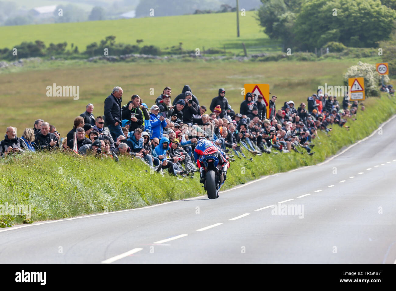 Peter Hickman - Trooper Beer Triumph by Smiths Racing in action in the ...