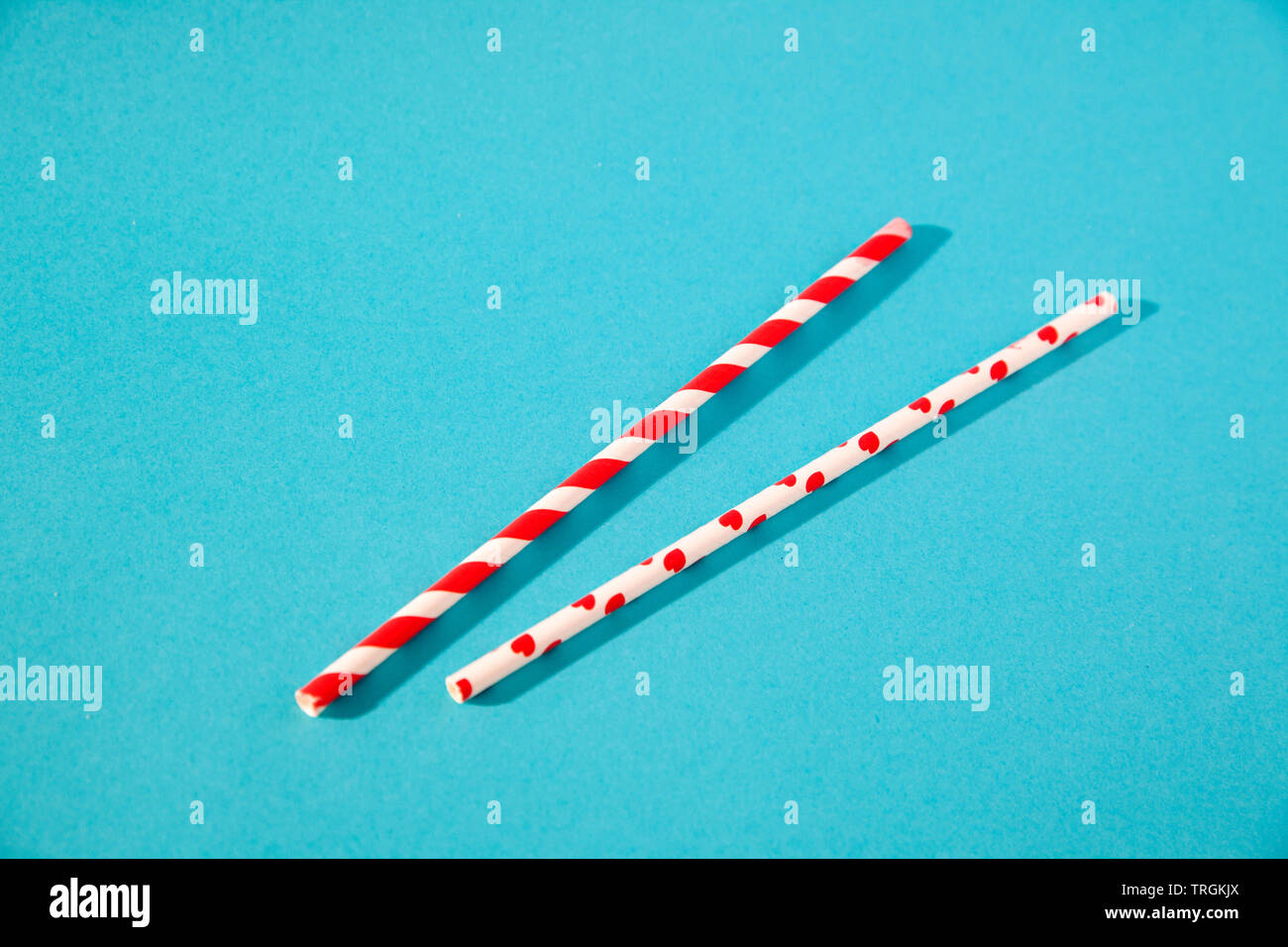 Two straws and one drink hi-res stock photography and images - Alamy