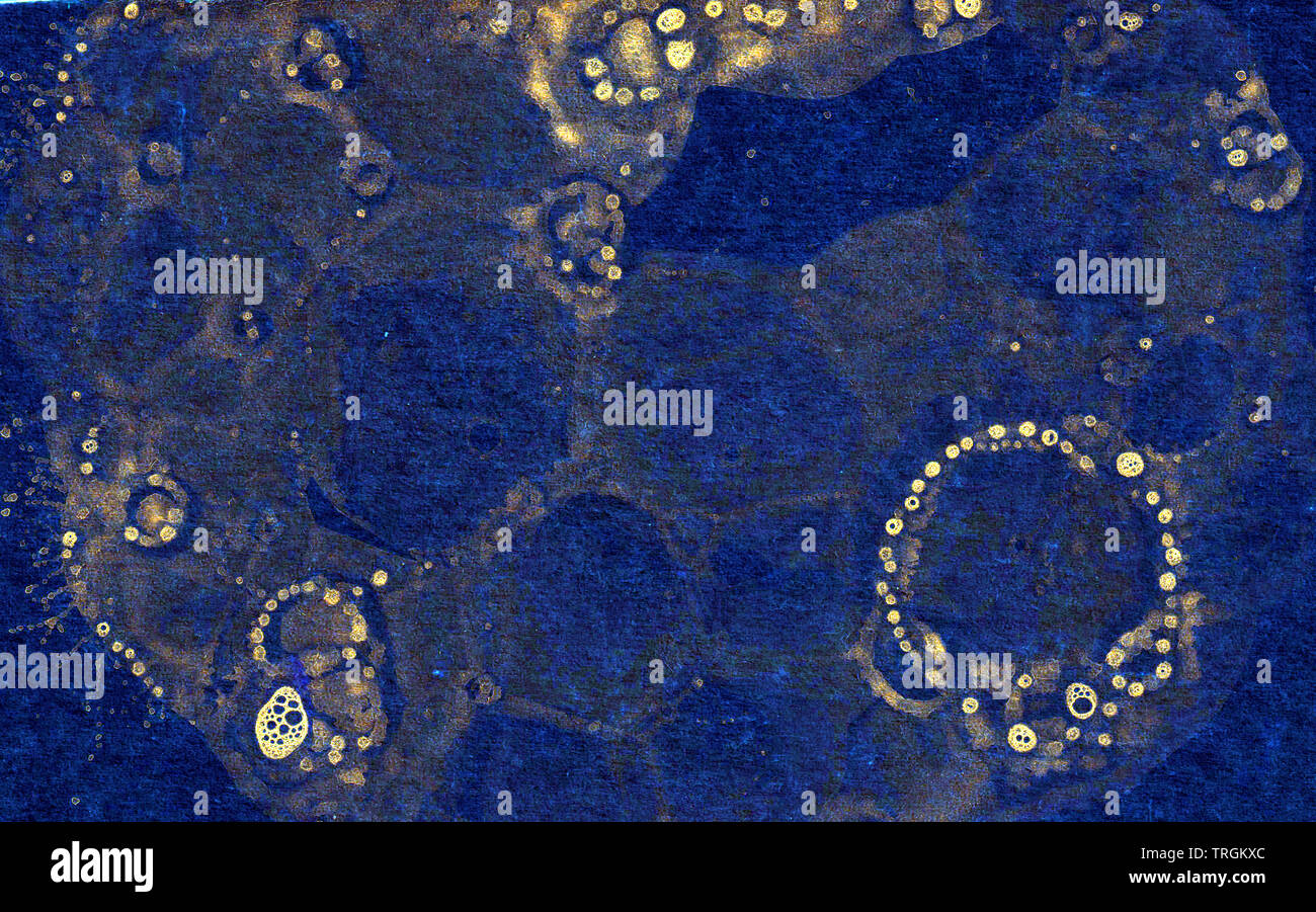 Watercolor futuristic cosmic background. Magic colorful pattern ...