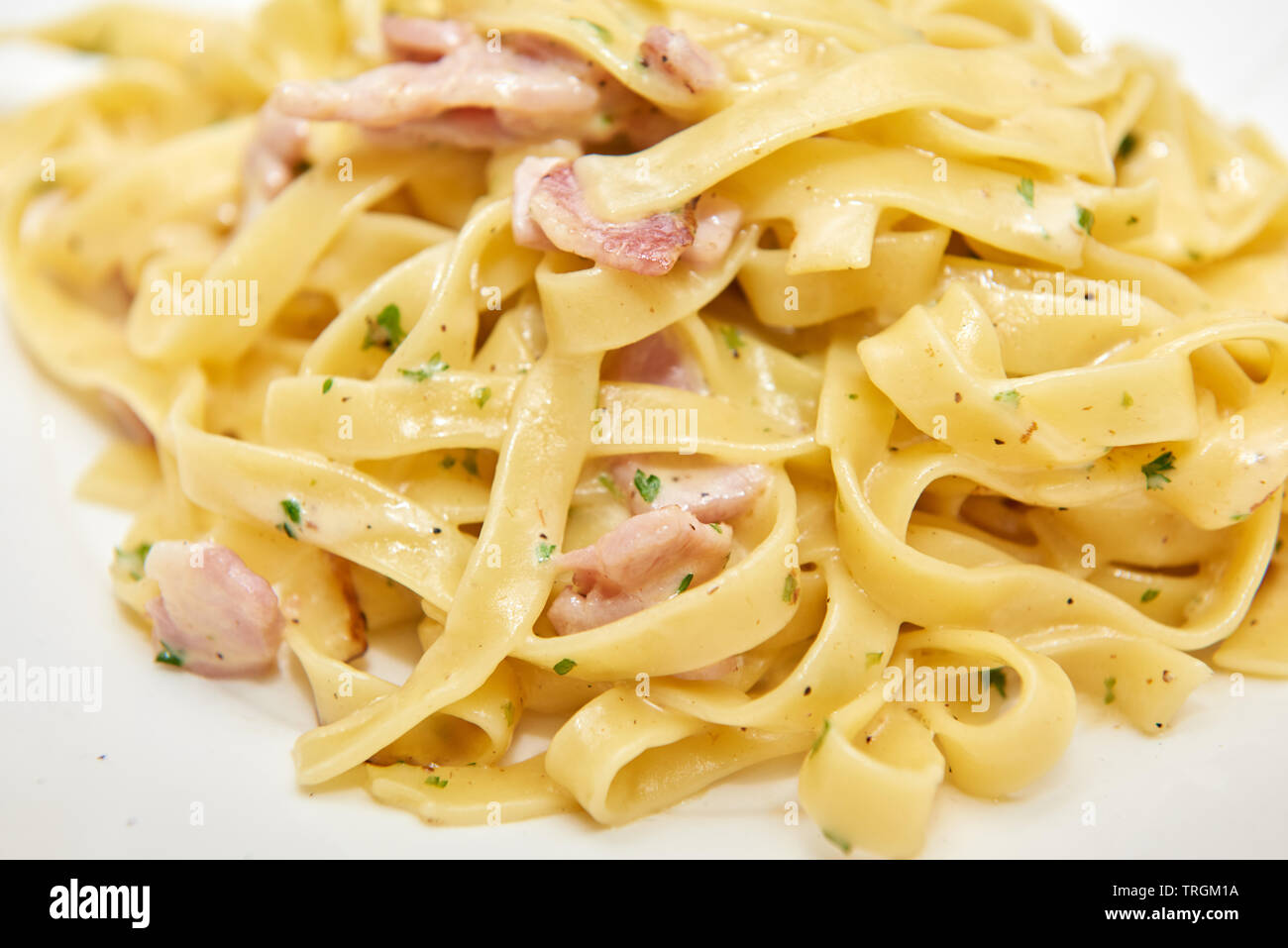 freshly cooked italian food Stock Photo - Alamy