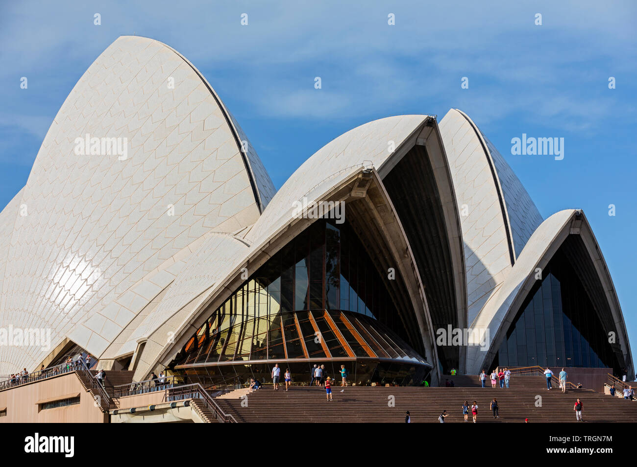 Australia, NSW, Sydney, Sydney Opera House designed by the Danish ...