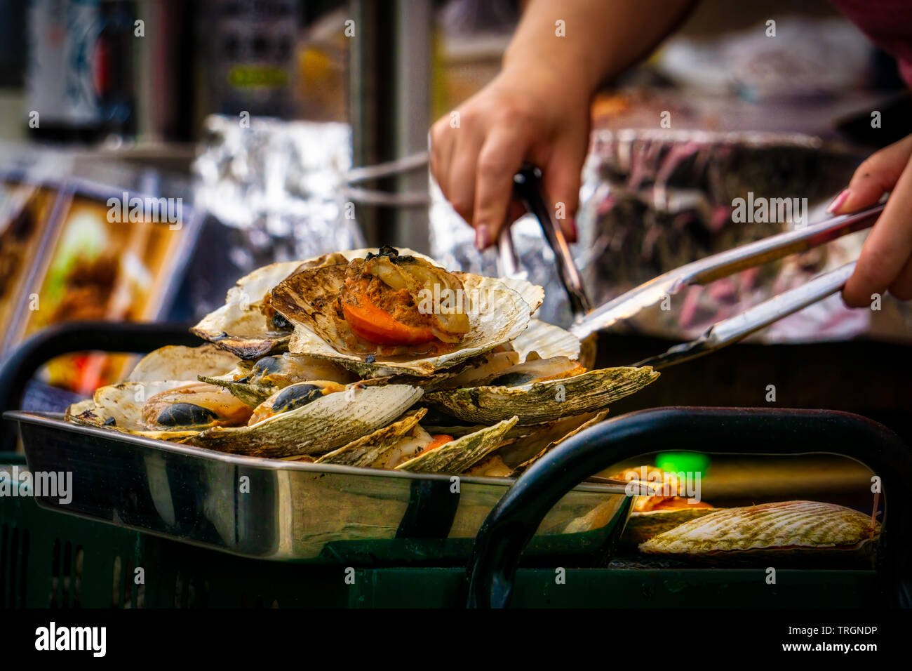Seafood local delicacy hi-res stock photography and images - Alamy