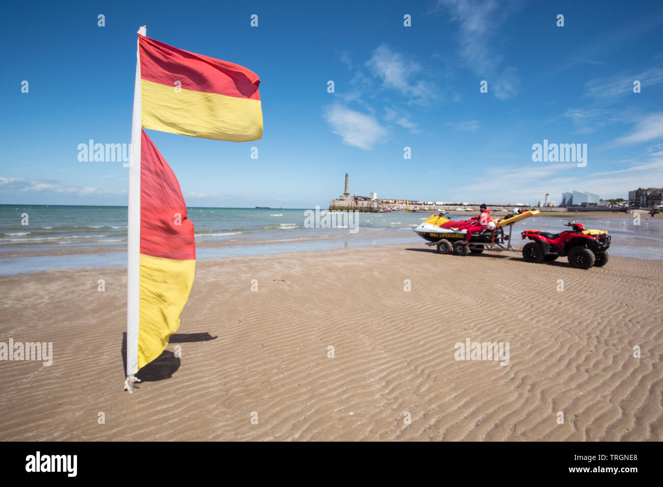 Margate flag hi-res stock photography and images - Alamy