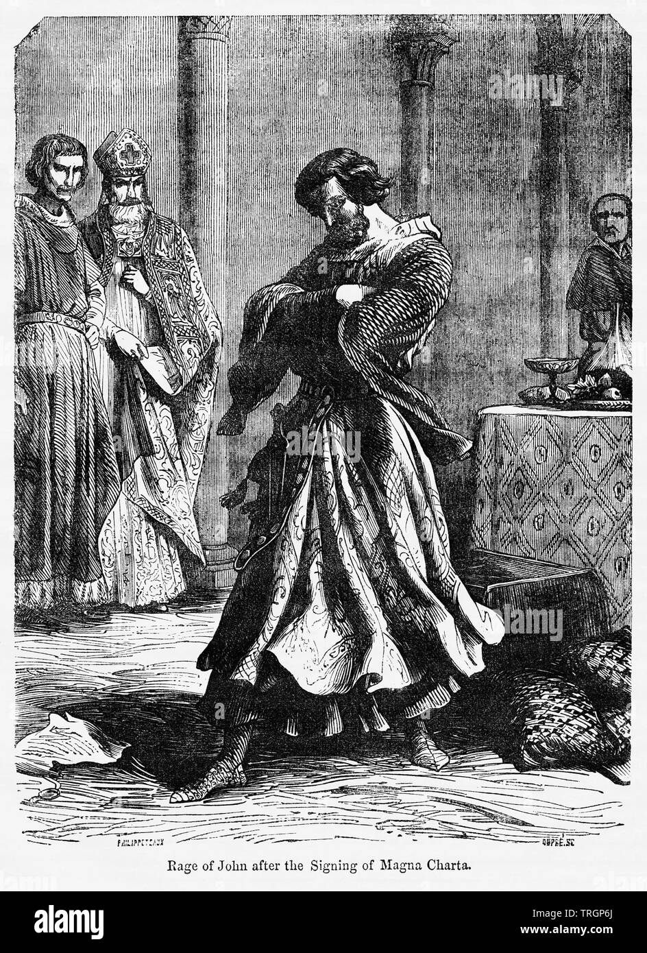 John cassells illustrated history england Black and White Stock Photos ...