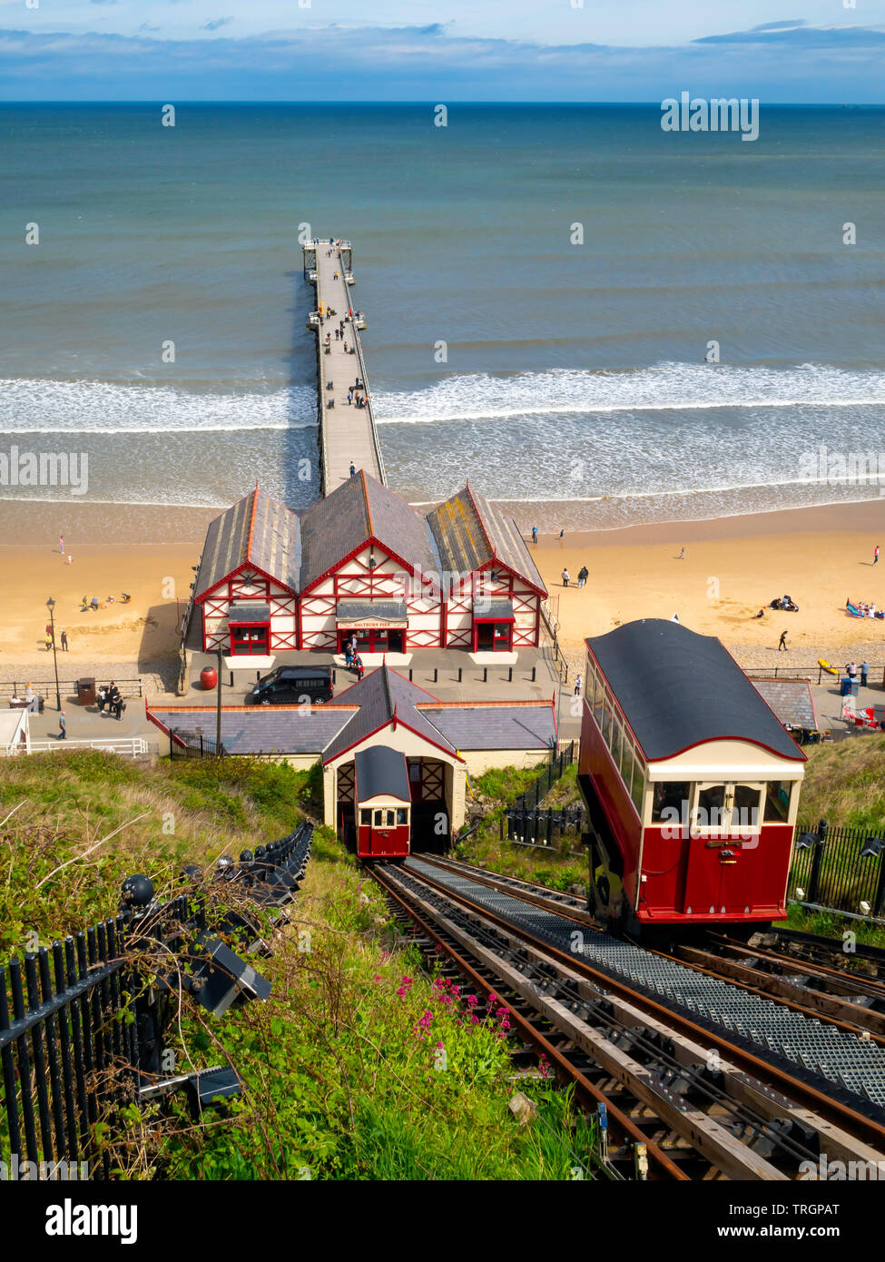 Visitor attraction in saltburn hi-res stock photography and images - Alamy