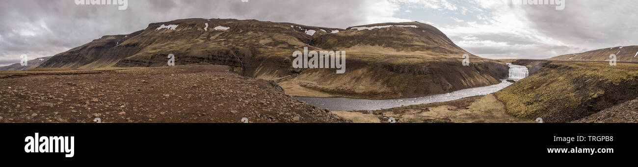 Porufoss waterfall hi-res stock photography and images - Alamy