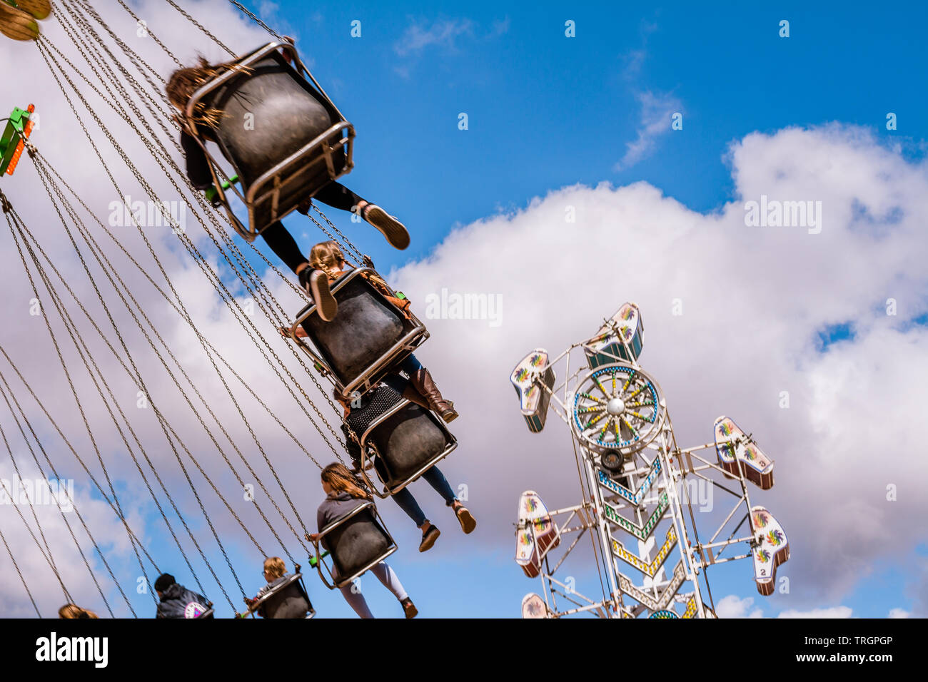 Carnival in the Desert Family Fun Stock Photo - Alamy