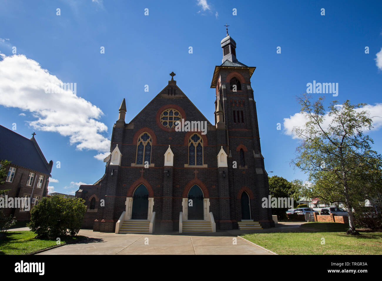 Saint Patrick Catholic Church was built in 1908/09 in Gothic style of ...