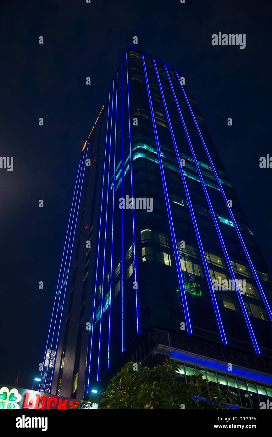 The Saigon Times Square tower in Ho Chi Minh Vietnam Stock Photo - Alamy