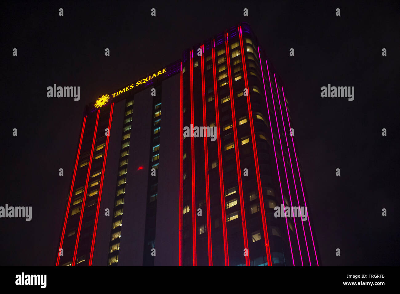 The Saigon Times Square tower in Ho Chi Minh Vietnam Stock Photo - Alamy