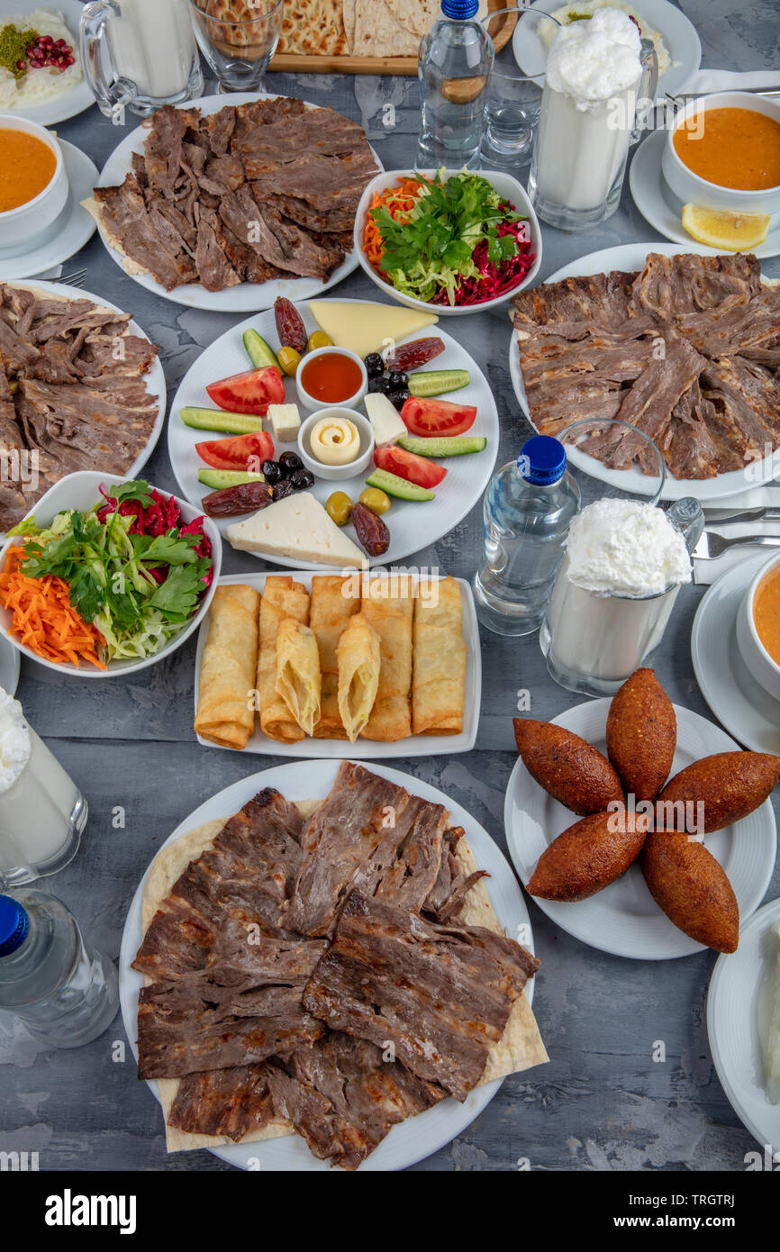 Turkish cuisine; It's also Ramadan 'Iftar'.The meal eaten by Muslims ...