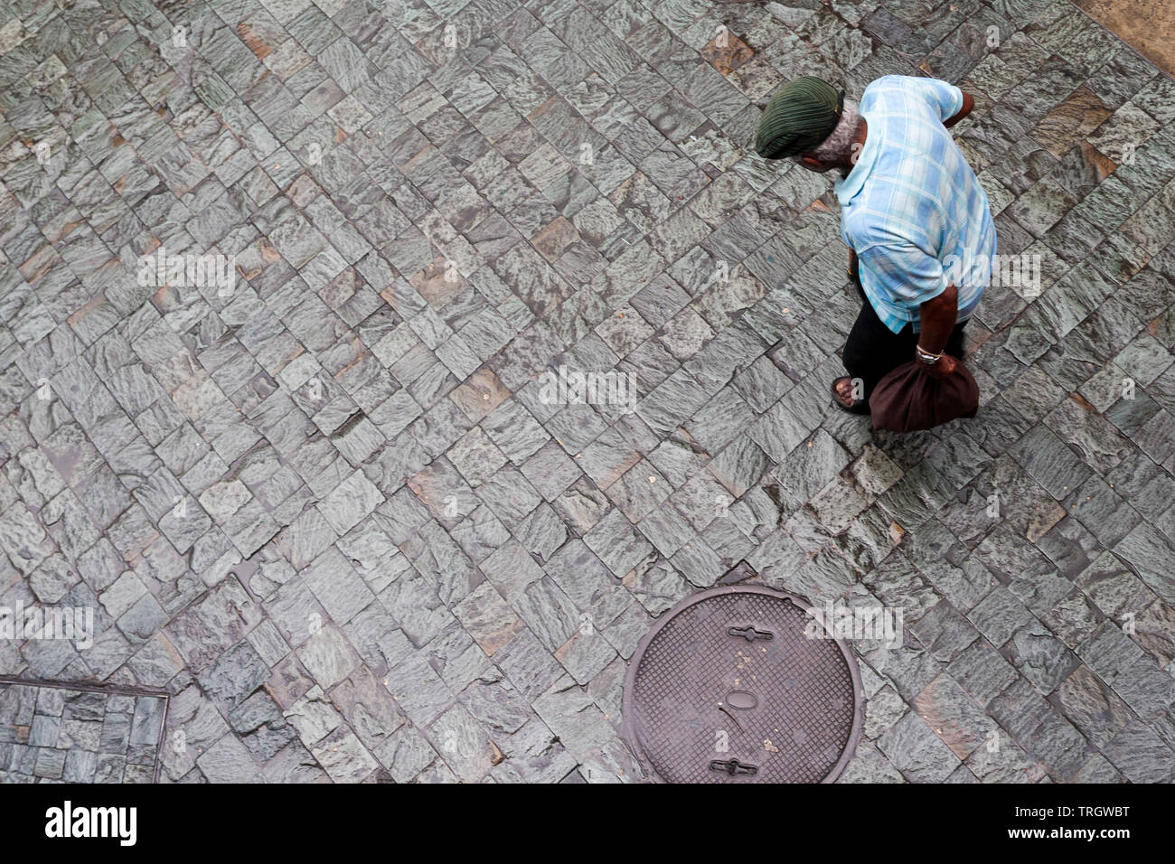 Caracas,Venezuela. People walking through the streets of the Colonial ...