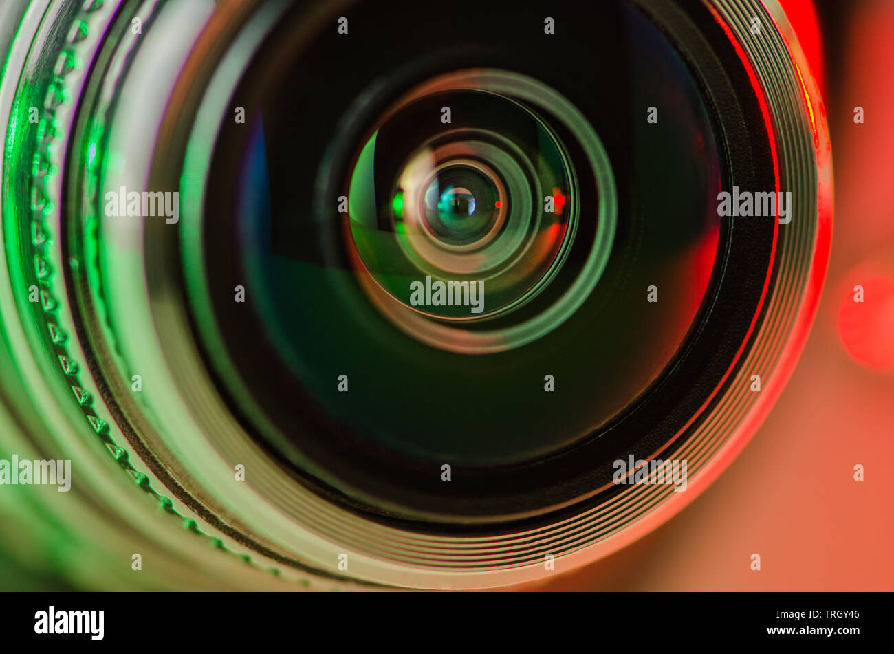 Camera lens reflection hi-res stock photography and images - Alamy