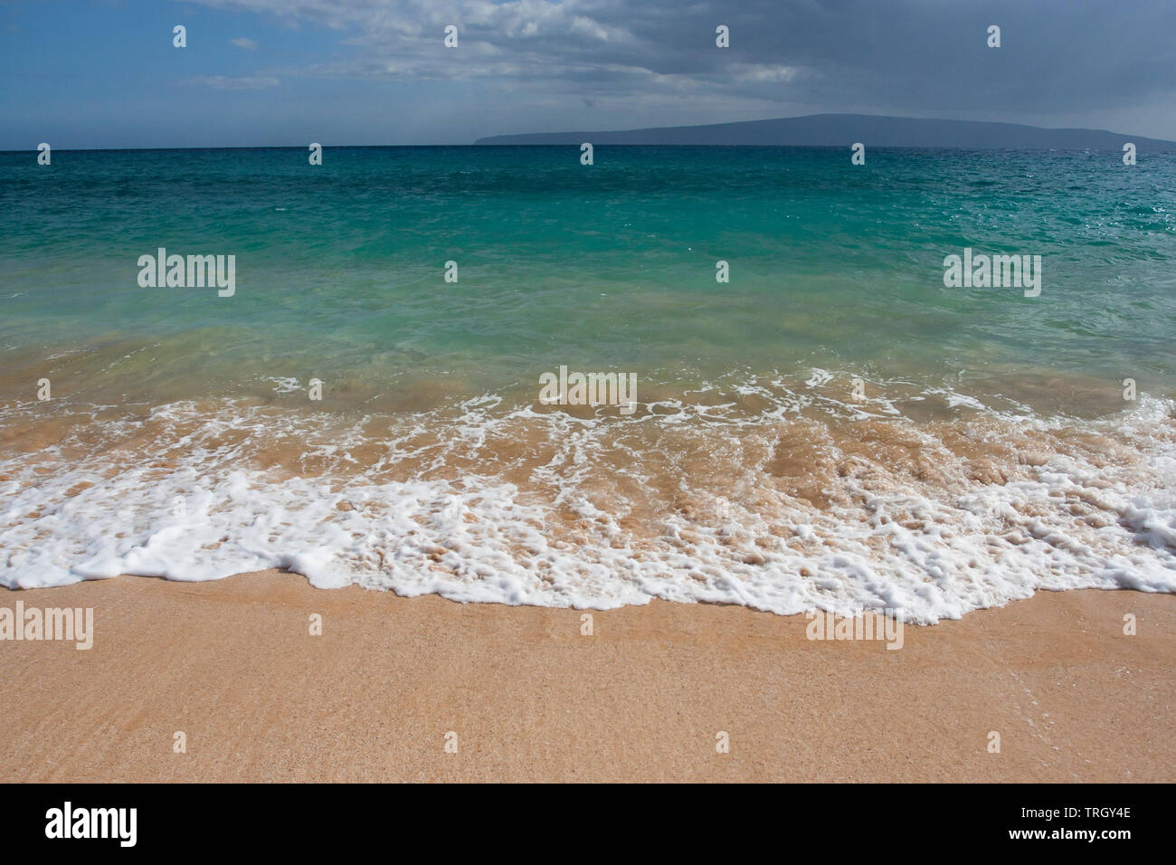 Clear blue Hawaiian beach Stock Photo - Alamy