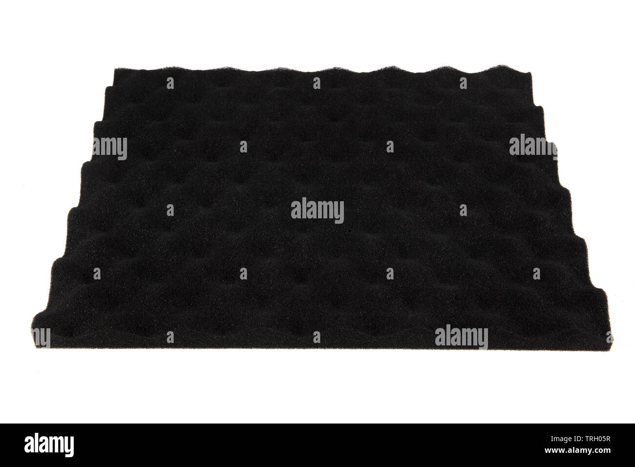 The pattern of the soundproof panel of polyurethane foam. Sound ...