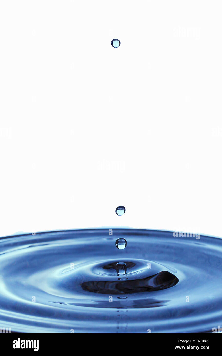 Close up water drop Stock Photo - Alamy