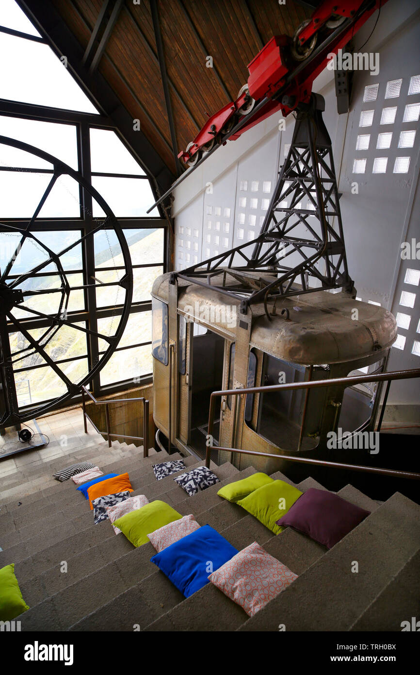 The Old Funivia Or Cable Car That Ran From Fonte Cerreto To Campo Imperatore In The Gran Sasso D