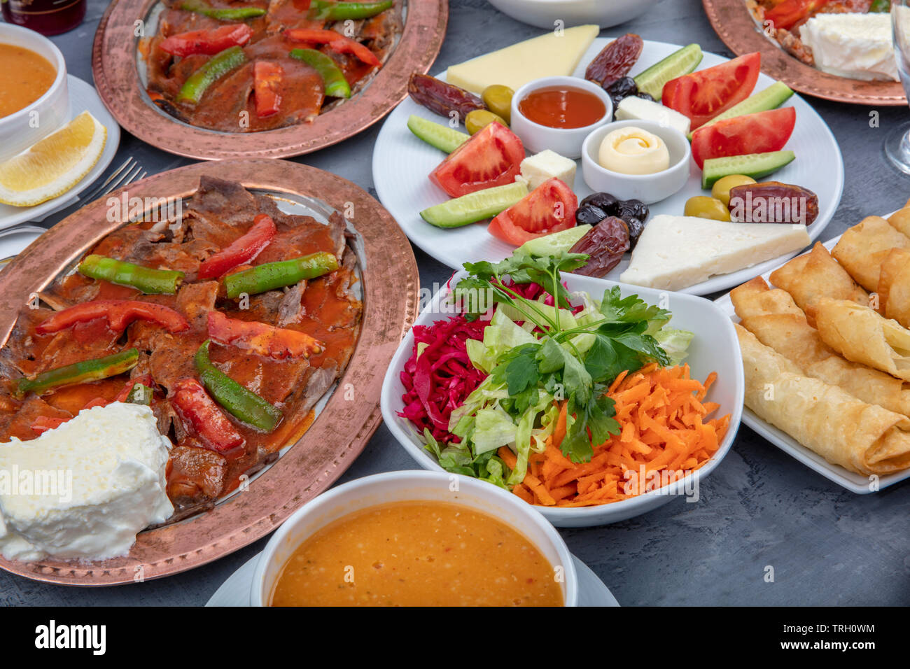 Turkish cuisine; It's also Ramadan 'Iftar'.The meal eaten by Muslims ...
