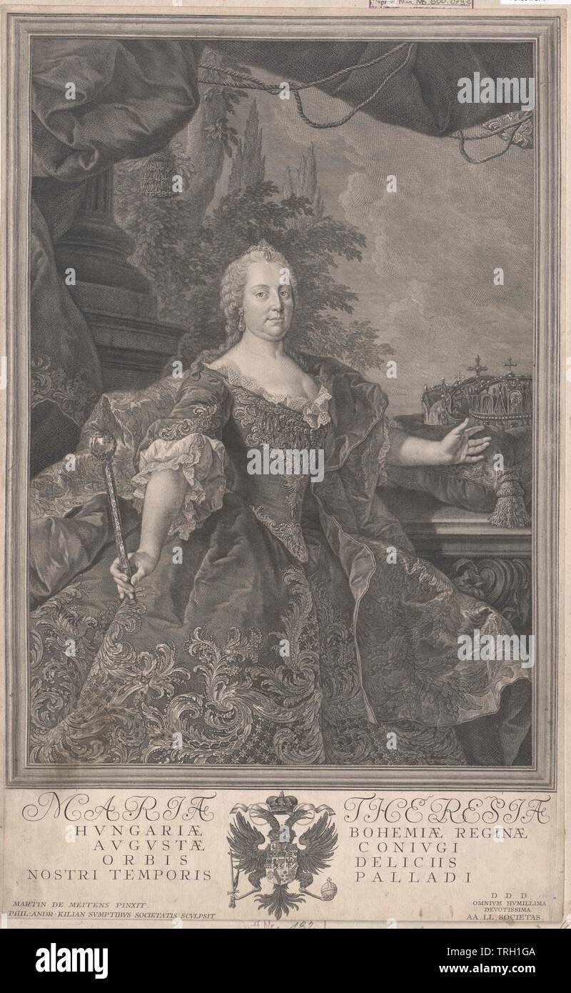 Maria Theresa, Holy Roman empress, Additional-Rights-Clearance-Info-Not ...