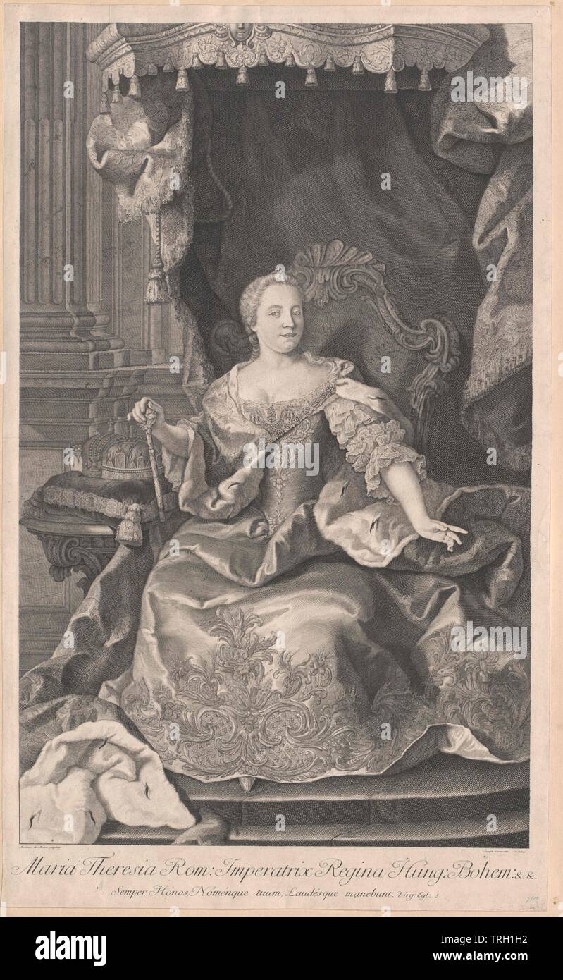 Maria Theresa, Holy Roman empress, Additional-Rights-Clearance-Info-Not ...