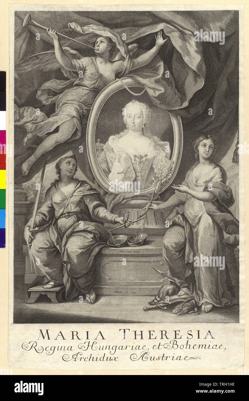 Maria Theresa, Holy Roman empress, Additional-Rights-Clearance-Info-Not ...