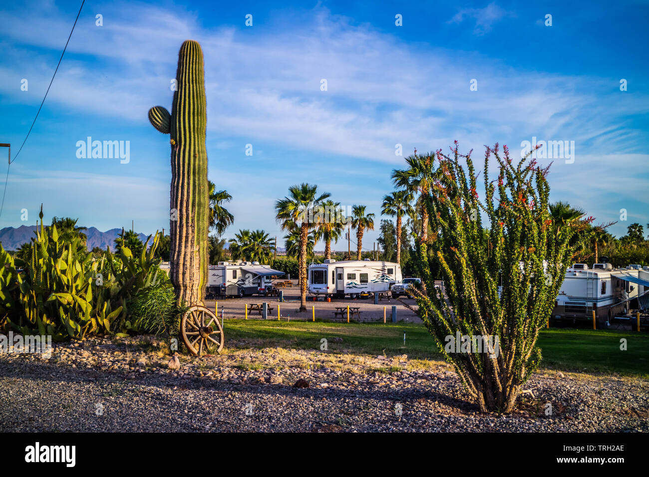 Rv park yuma hi-res stock photography and images - Alamy