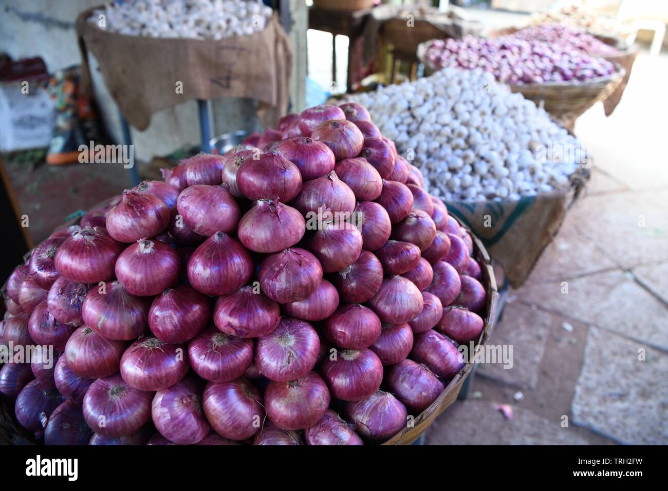 Devaraja Market in Mysore, India Stock Photo - Alamy