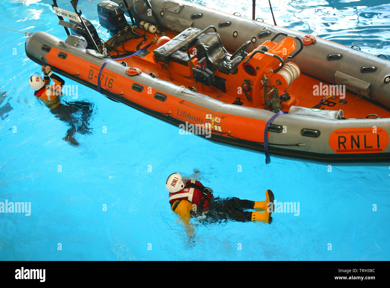 Dorset While At The Rnli Lifeboat College High Resolution Stock ...