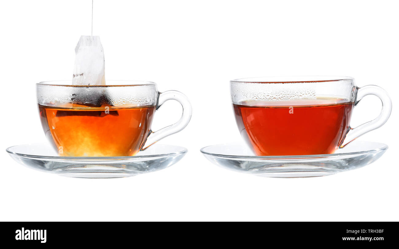 Summer tea cups on Cut Out Stock Images & Pictures - Alamy