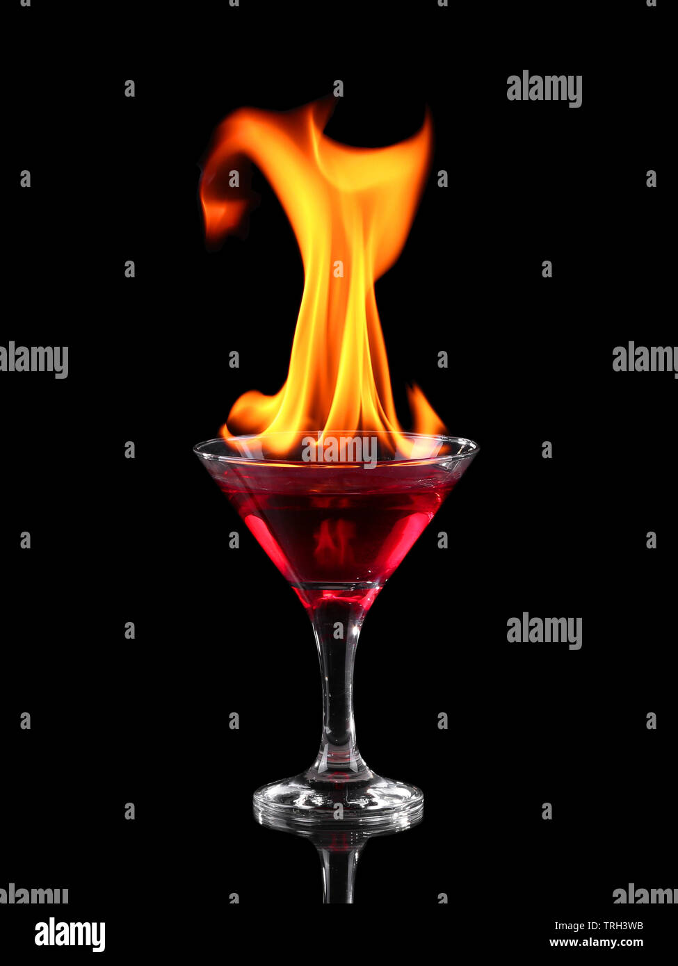 Flaming brandy hi-res stock photography and images - Alamy
