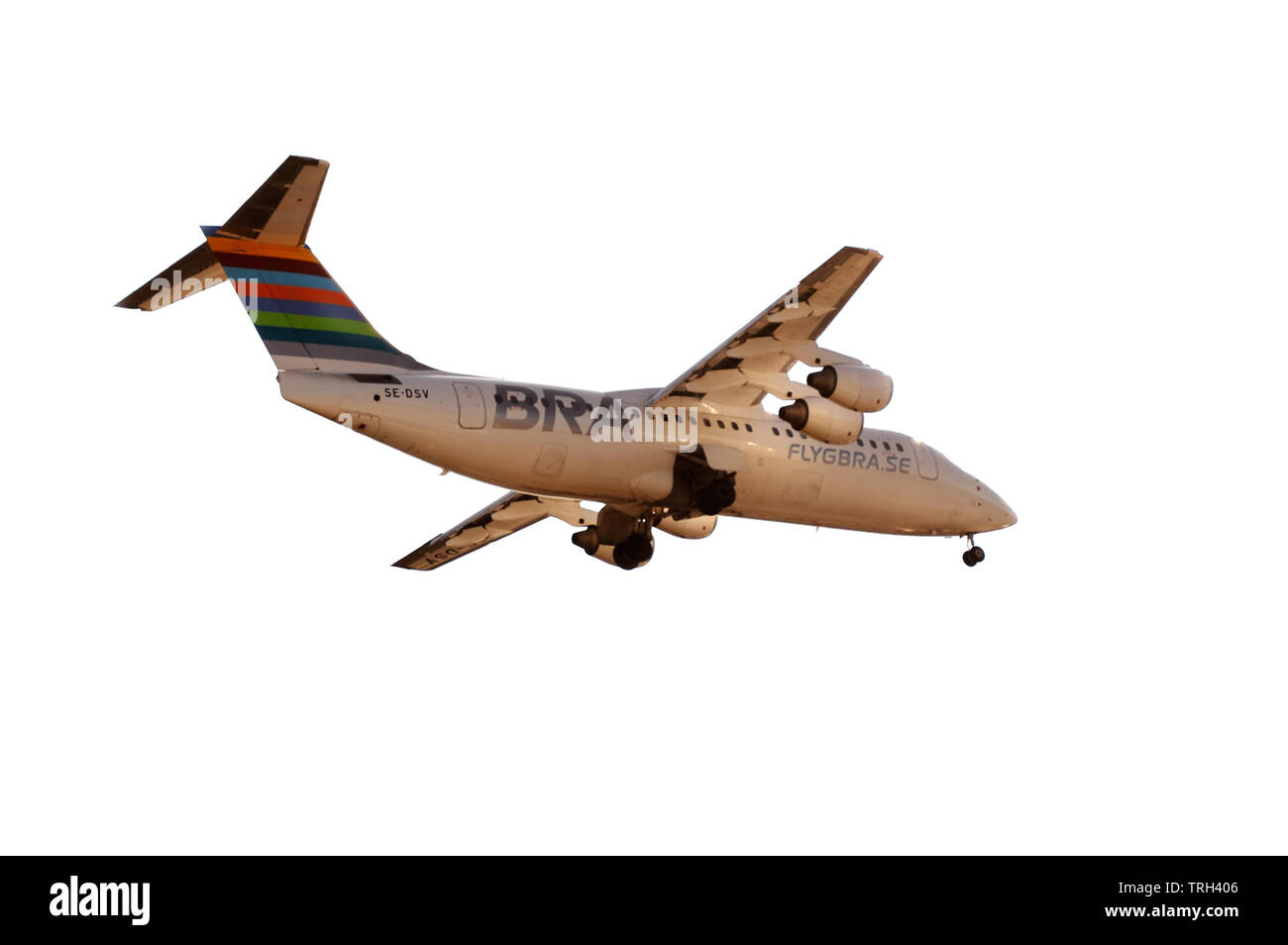 Avro rj 100 Cut Out Stock Images & Pictures - Alamy