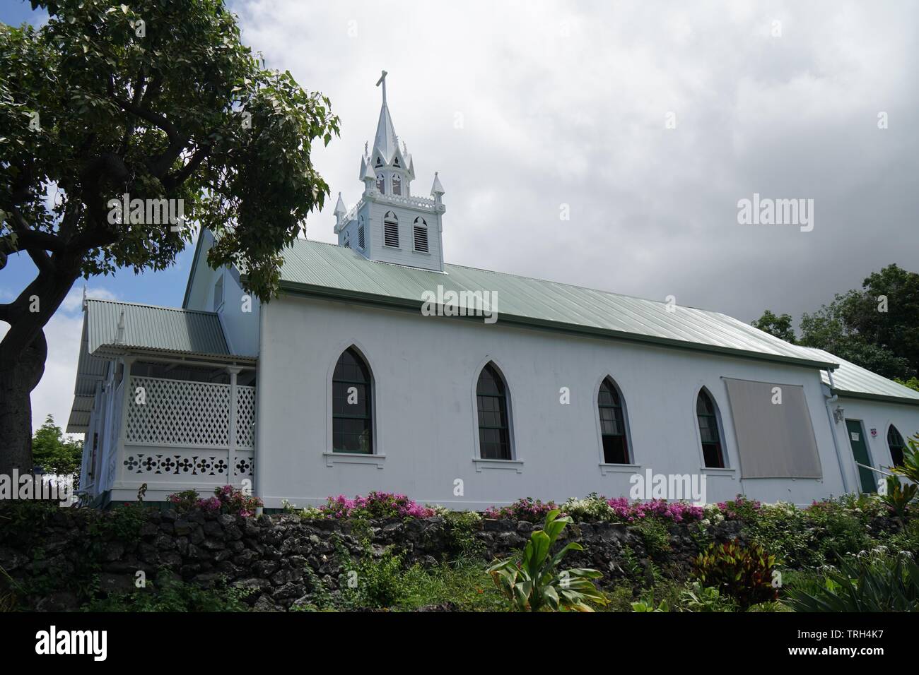 Church in hawaii hi-res stock photography and images - Alamy