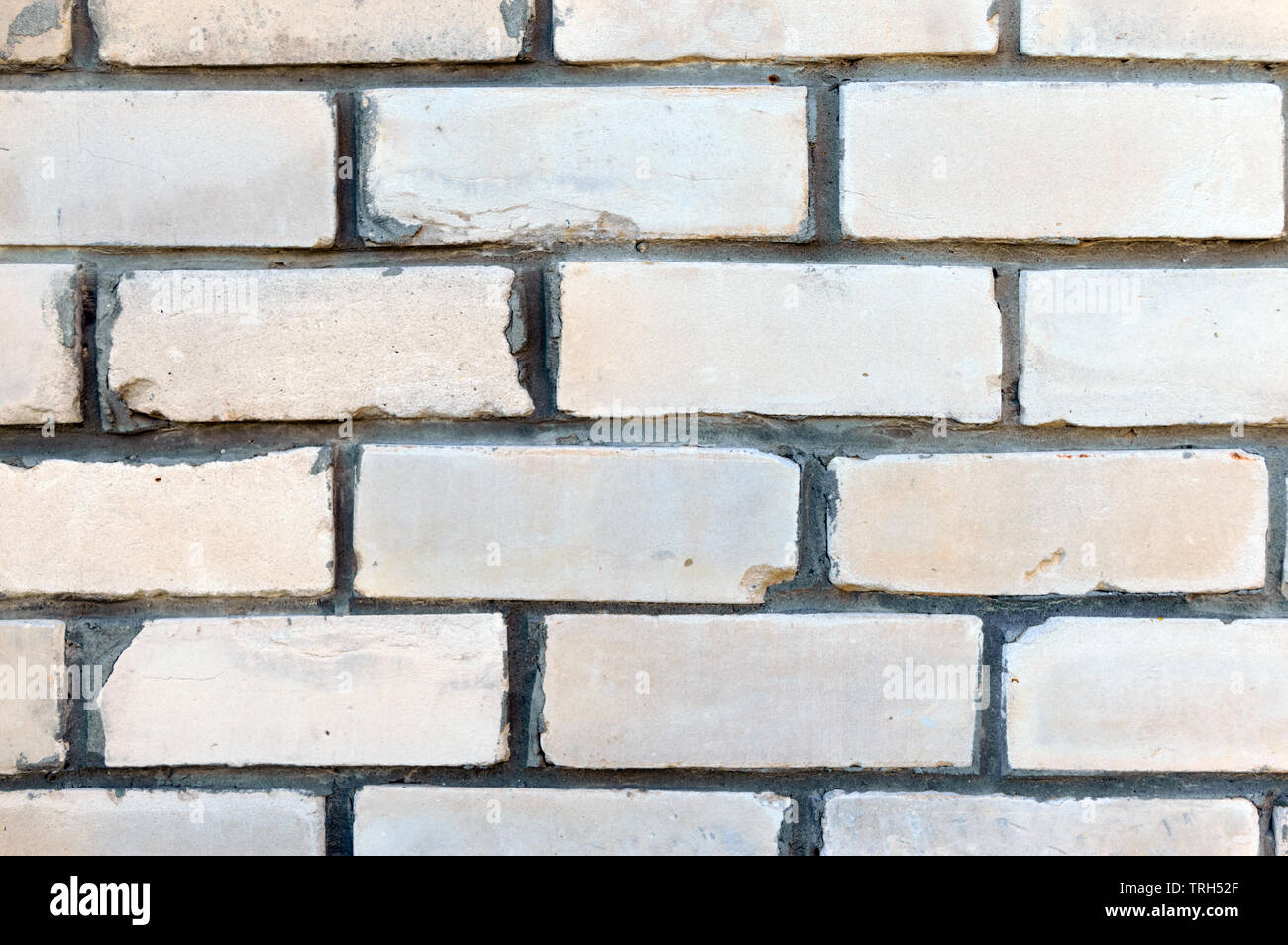 Brick wall. White brick background for your projects. Close up Stock ...