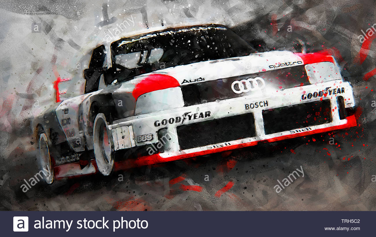 Vintage Audi Race Car Stock Photos & Vintage Audi Race Car Stock Images ...
