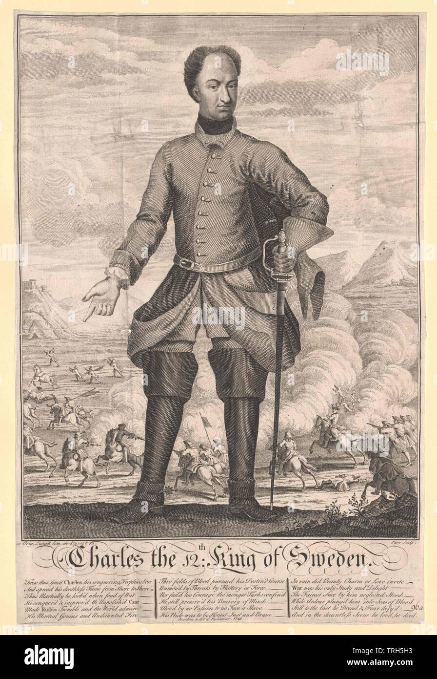 King charles xii hi-res stock photography and images - Alamy