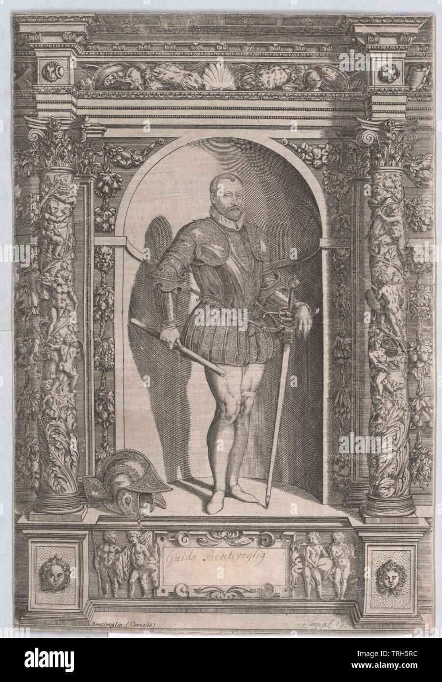 Bentivoglio, Guido,general, commander, commanders, war, wars, military ...