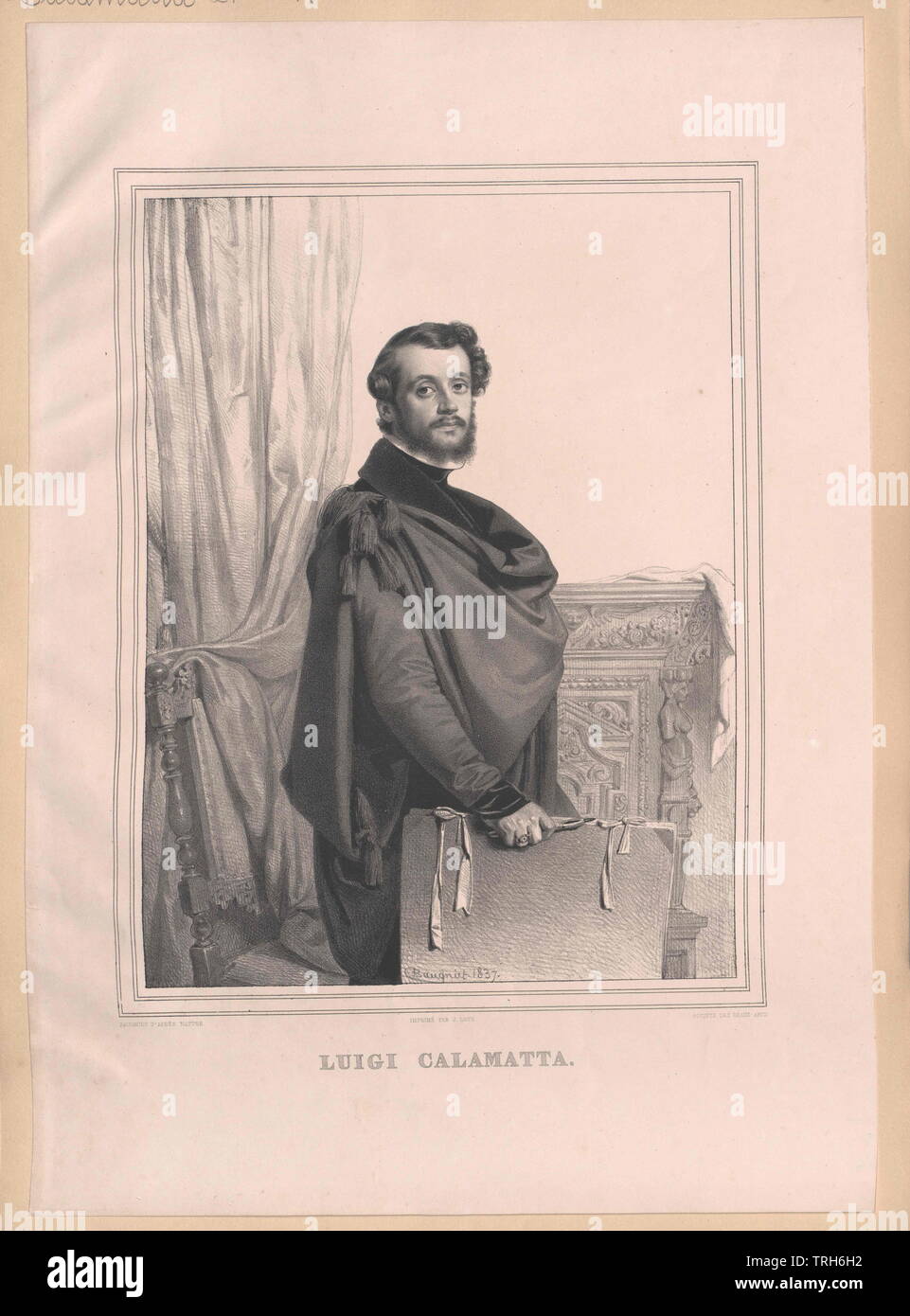 Luigi calamatta hi-res stock photography and images - Alamy