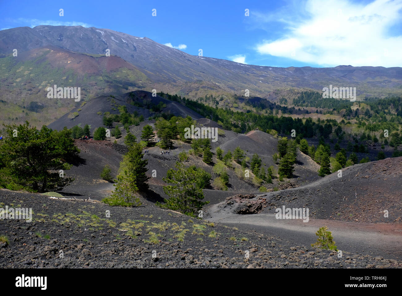 Slopes of mount etna sicily hi-res stock photography and images - Alamy