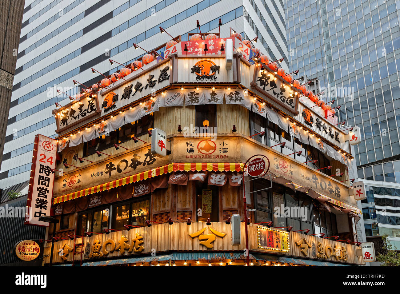 TOKYO, JAPAN, May 14, 2019 : Tokyo is a city of contrast with old ...