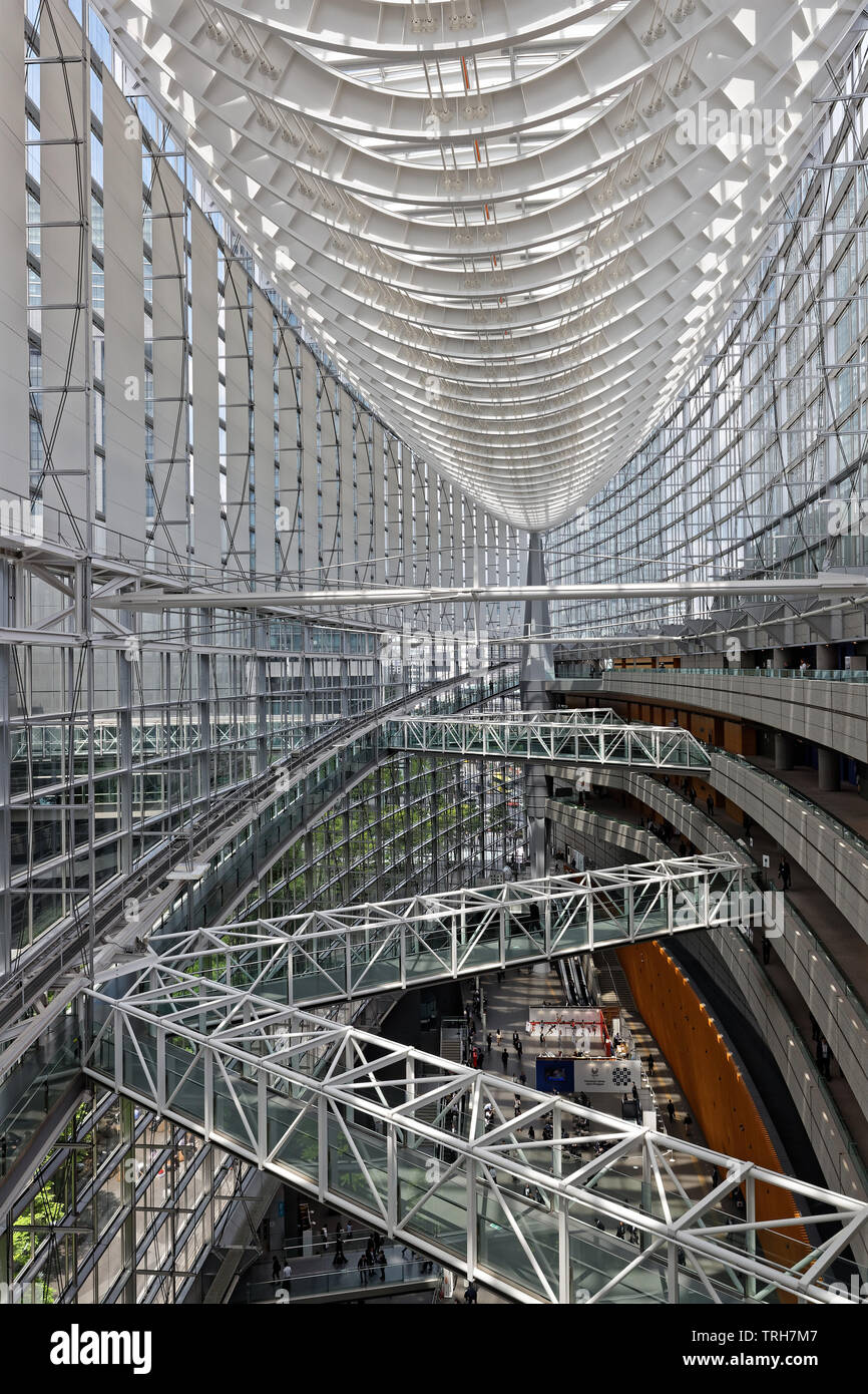 TOKYO, JAPAN, May 16, 2019 : The Tokyo International Forum Center is a ...