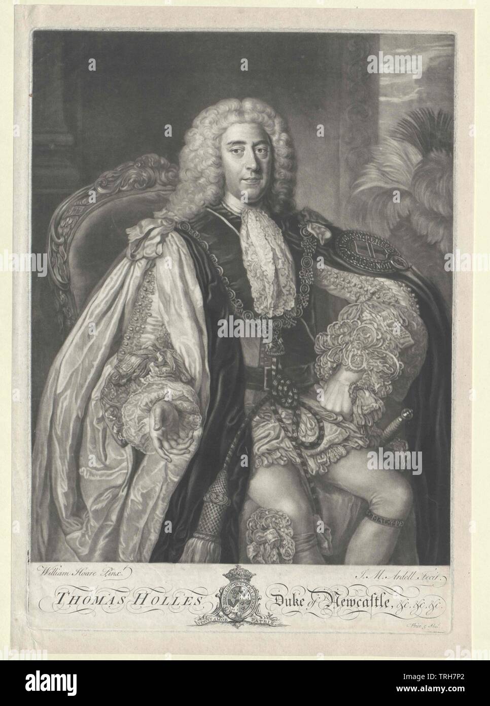 Thomas pelham holles duke hi-res stock photography and images - Alamy