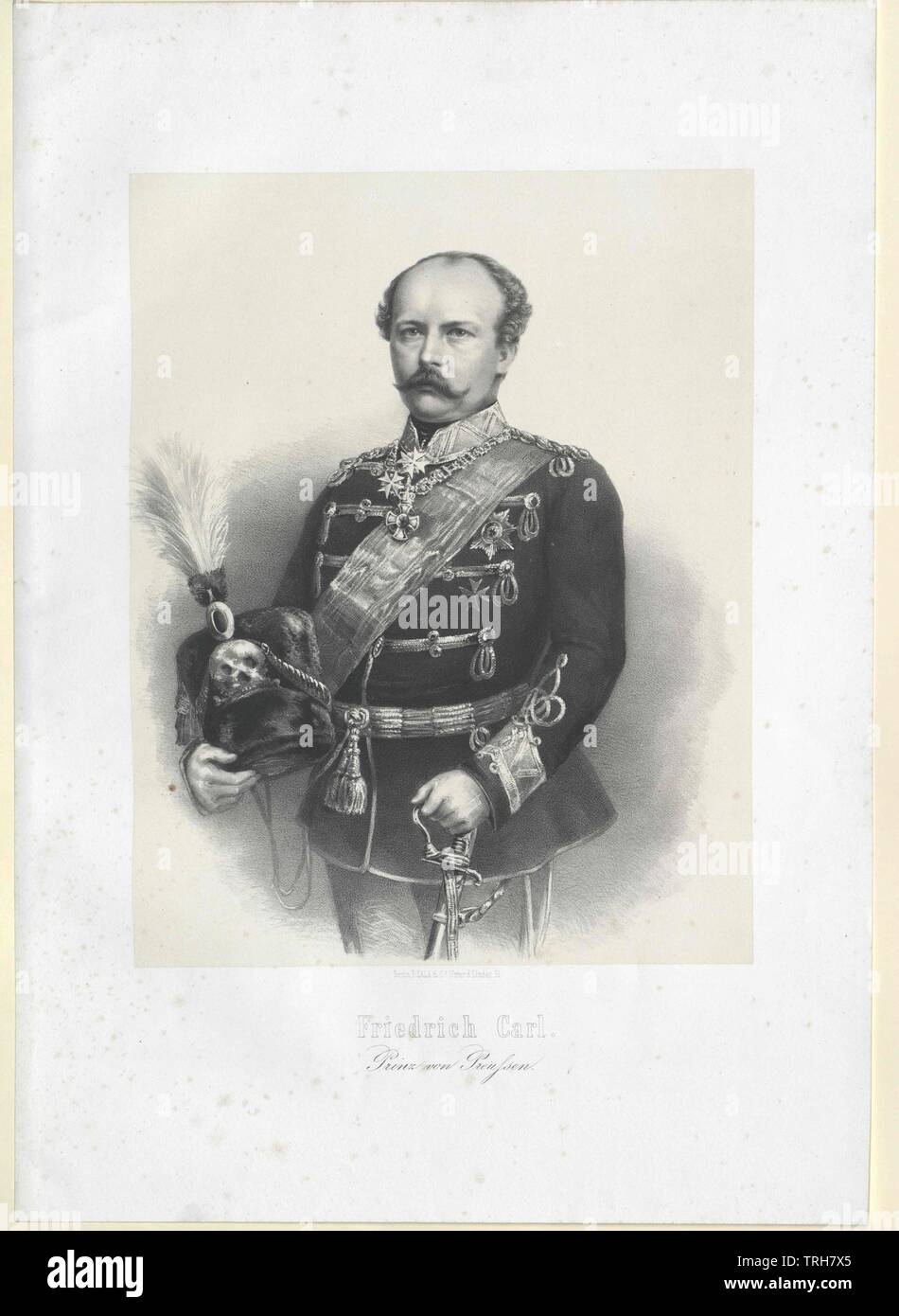 Karl friedrich prince of hohenzollern hi-res stock photography and ...