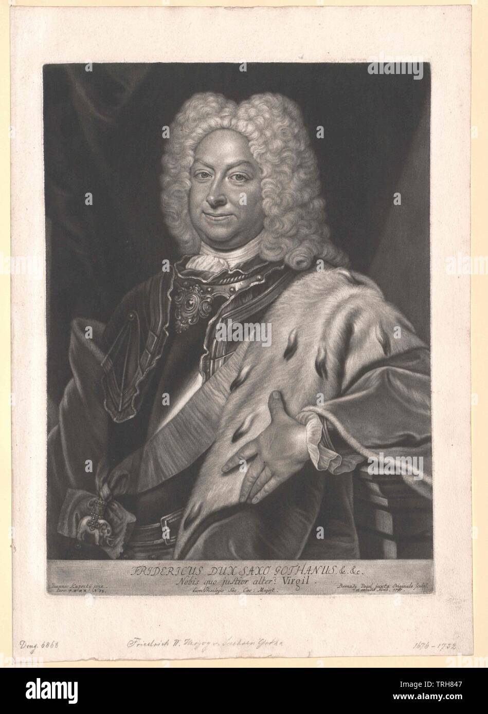 Frederick II, Duke of Saxe-Gotha, Additional-Rights-Clearance-Info-Not ...