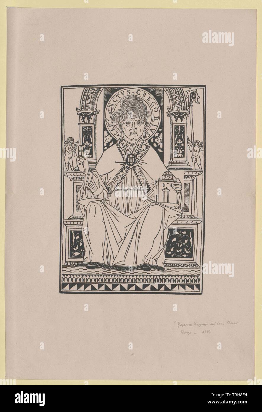 Pope gregory i the great hi-res stock photography and images - Alamy