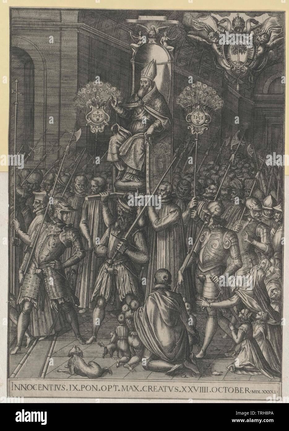 Innocent ix hi-res stock photography and images - Alamy