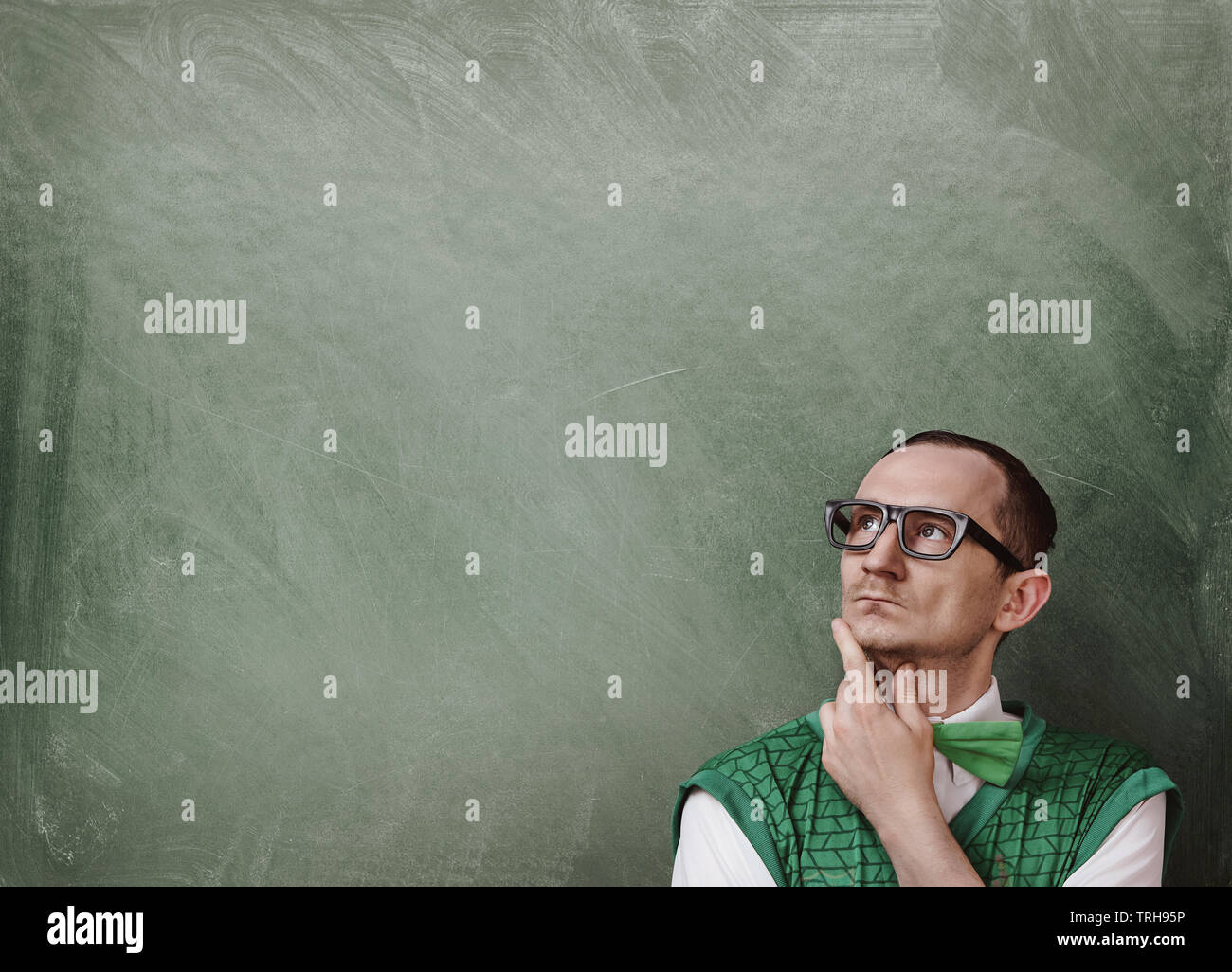 Nerd portrait hi-res stock photography and images - Alamy