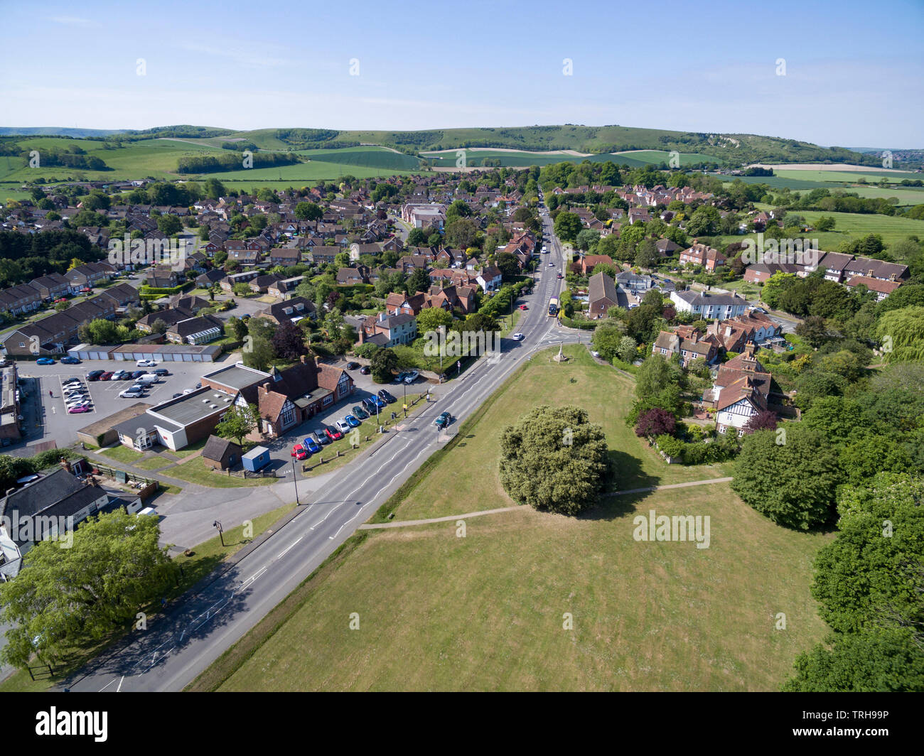 Ringmer Village, East Sussex, UK Stock Photo - Alamy