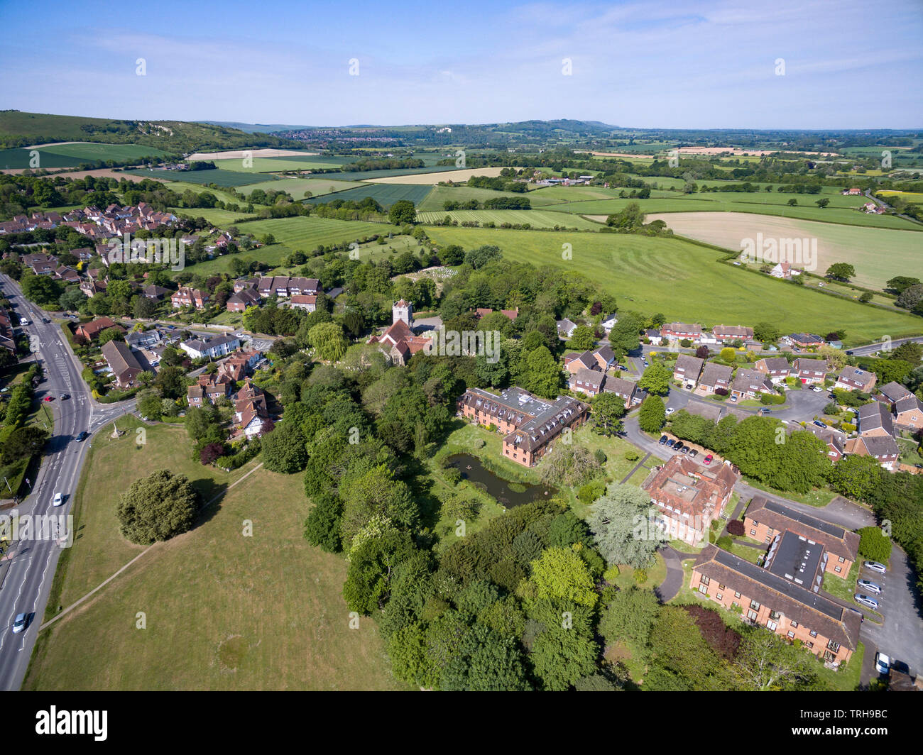 Ringmer Village, East Sussex, UK Stock Photo - Alamy