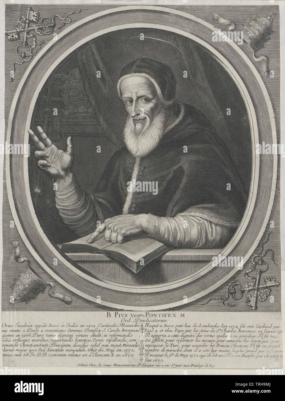 Pope Pius V High Resolution Stock Photography and Images - Alamy