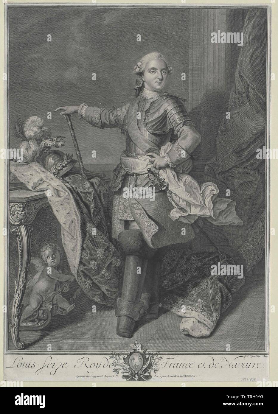 Louis XVI, King of France, Additional-Rights-Clearance-Info-Not ...